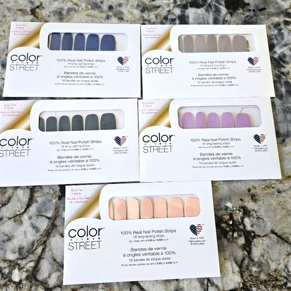 Color Street | Makeup | Color Street Nail Polish Strips Solids | Poshmark